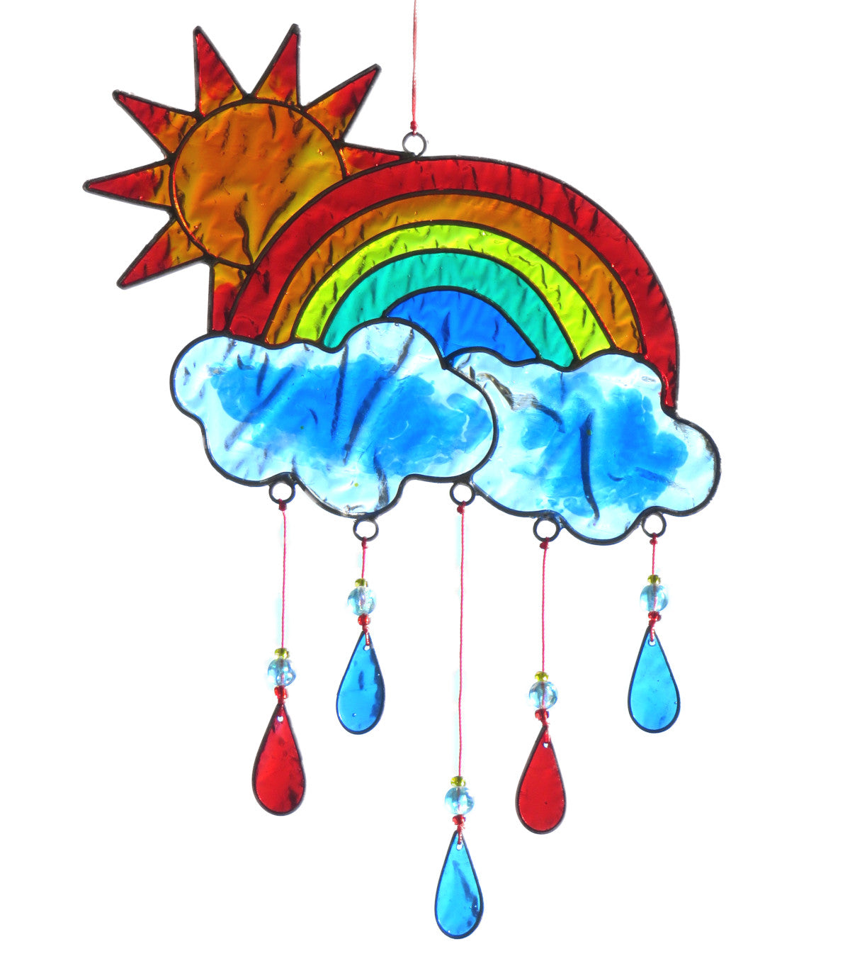 Sun, Rainbow and Cloud Suncatcher – Purity